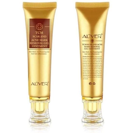 SOIN VERGETURES Crème de Suppression Cicatrices d'Acné TCM Gel ...