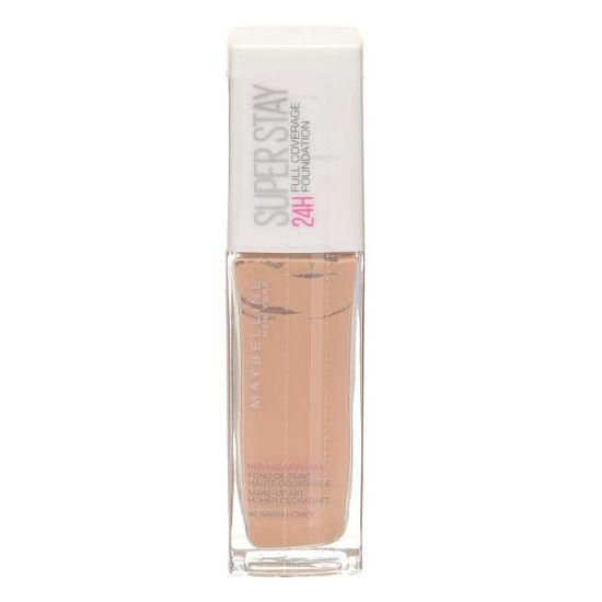 GEMEY MAYBELLINE Superstay 24h - Fond de teint liquide - 46W Honey ...