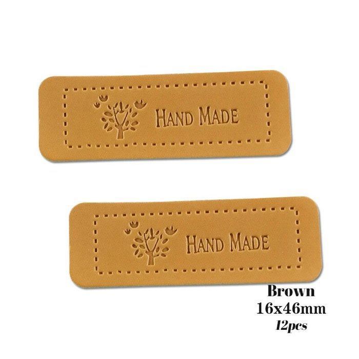 Étiquette classement,Patch en cuir fait à la main arbre de vie ...