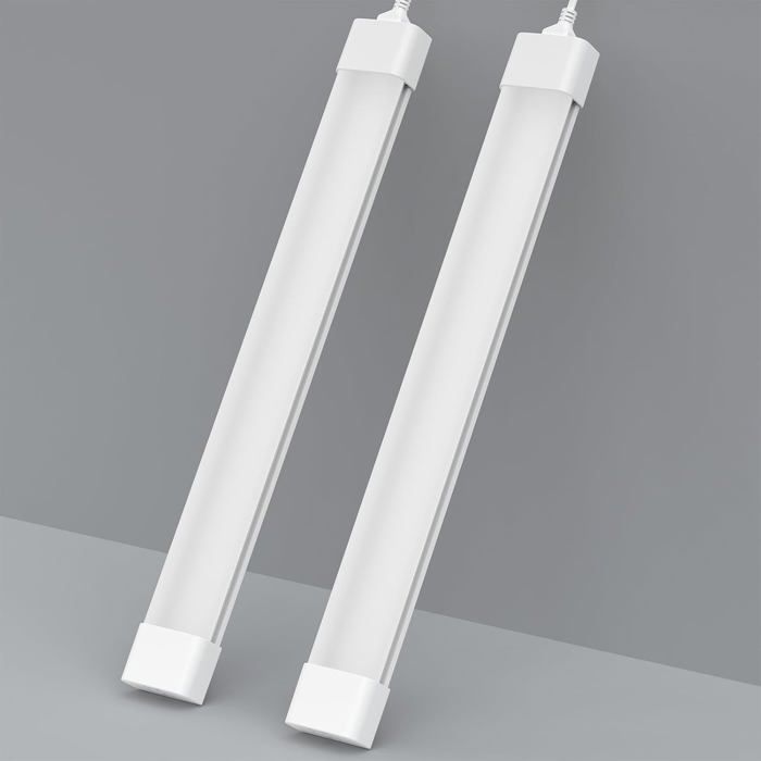 36W Neon Led 120Cm (2 Pc),4000Lm Connectable Tube Led,Blanc Froid(6000K ...