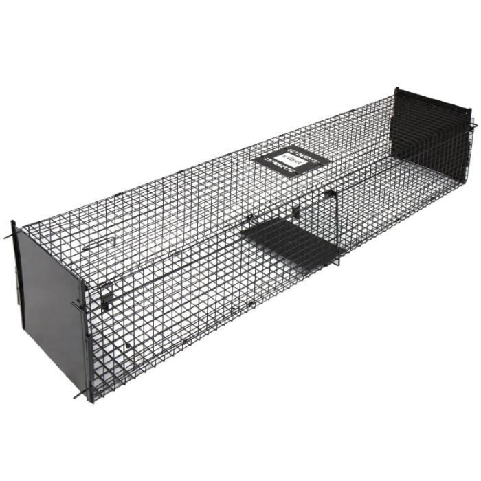 Piège cage de capture pour petits animaux 150x33x31 cm 3701065 - Cdiscount