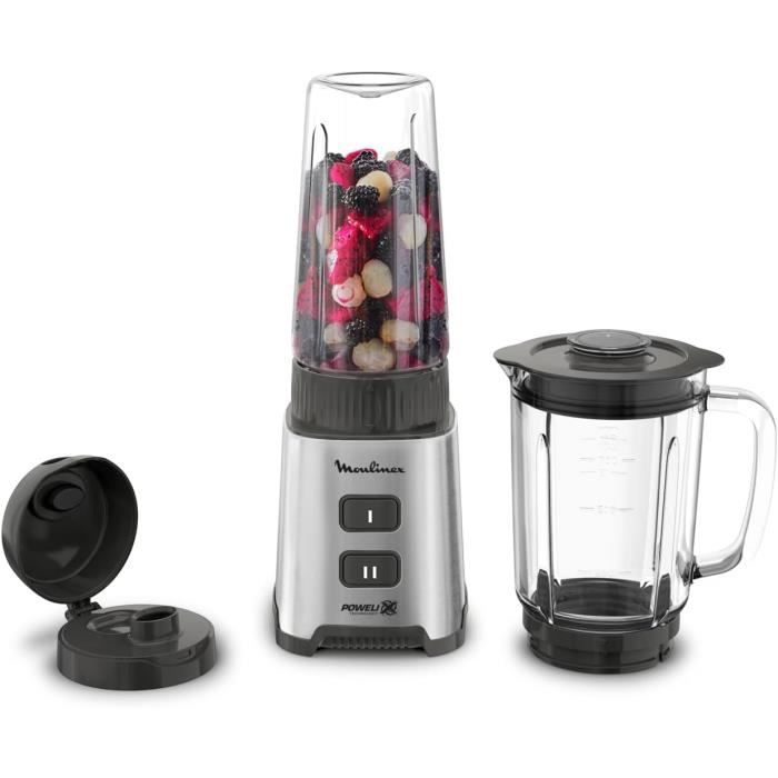 Blender, Mini mixeur compact, 400 W, Technologie Powelix, Lames ...