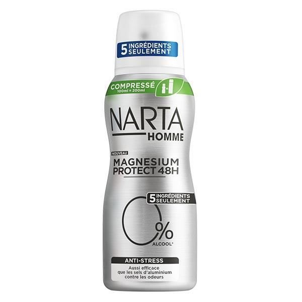 Déodorant Anti-Stress 48H Homme NARTA - Magnesium Protect - Spray 100 ...