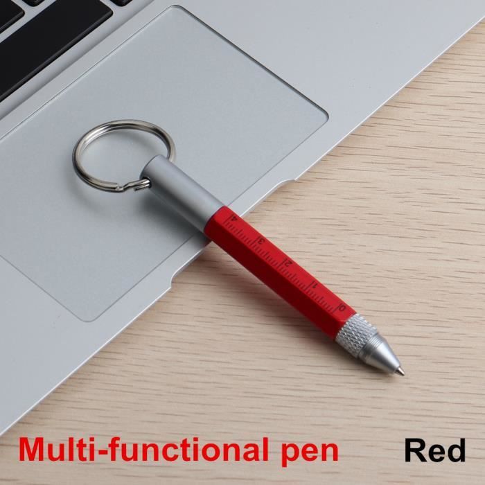 Stylo,Nouveau stylo multifonction en métal de poche,stylo à bille ...