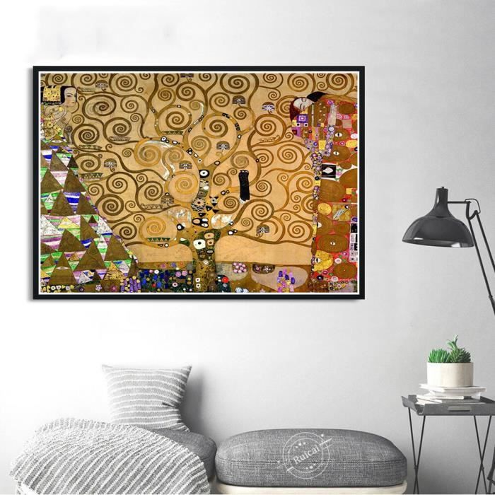 Impression de toile - I - Vintage - 50x70cm - Décoration murale - Salon ...