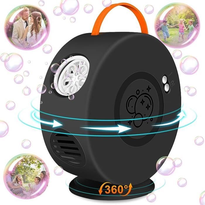 Machine à Bulles Portable Rechargeable 360° - AUTREMENT - Pour Enfant ...