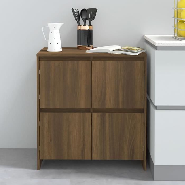 Garnaco Buffet Chêne marron 70x41x75 cm Aggloméré AB813013 85433 ...