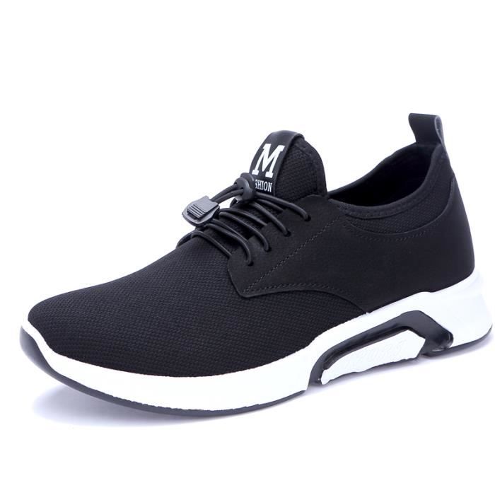 Espadrille homme respirante chaussures de maille chaussures de course ...