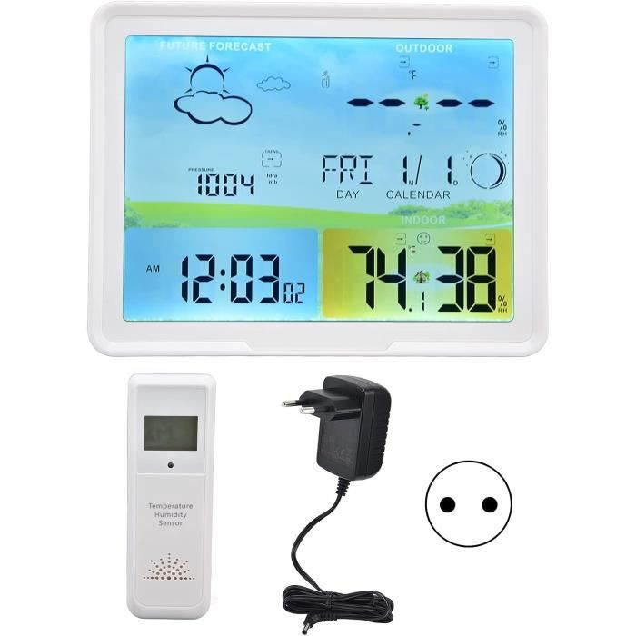 Thermomètre, Mini Station Météo Avec Thermomètre Sans Fil Pour ...