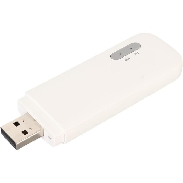 4G LTE USB Dongle Modem Stick Adaptateur WiFi Routeur 4G avec Fente pour Carte SIM, Voiture ...