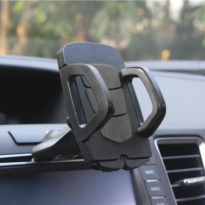 Support Téléphone Voiture Cd, Support Telephone Voiture Multifonction ...