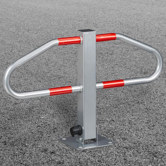 Barrière de parking rabattable RELAXDAYS - HxlxP: 47 x 70 x 18 cm ...