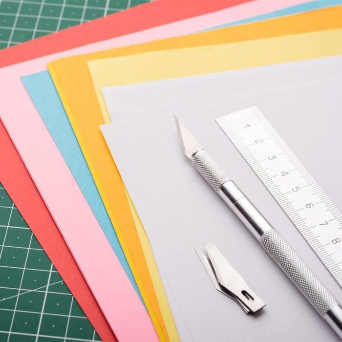 Precision Cutter Scalpel Avec 9 Lames,Poignée Antidérapante,Couteau ...
