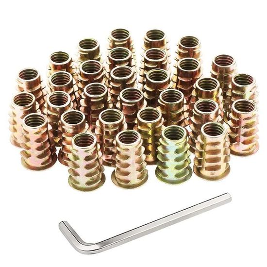 Écrou - Lot 100 Écrous Filetés M8 X 20 Mm Acier Carbone - Cdiscount ...