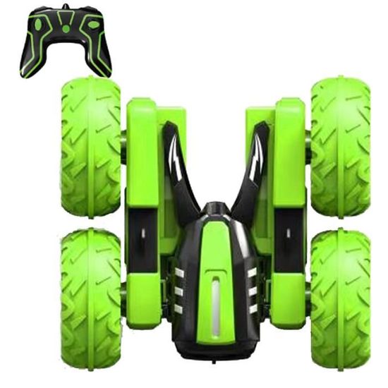 Voiture Télécommandée Tout Terrain 4WD - KEEJAA - 2.4GHz Voiture Radiocommandée - LED - Rotation ...