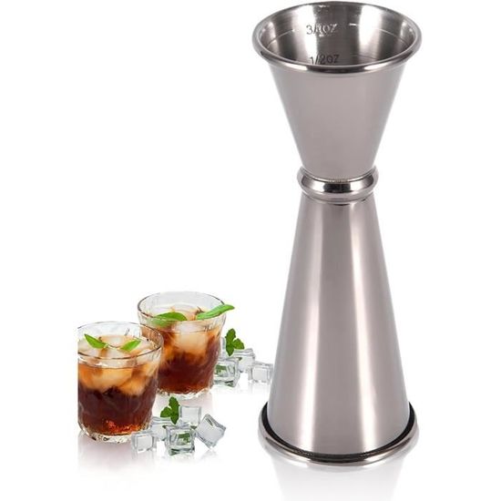 Doseur Cocktail, Japonais Style Double Doseur De Liqueur En Acier ...