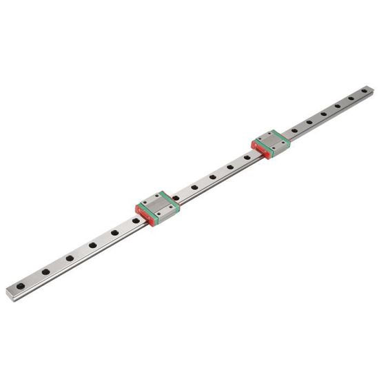 Rail linéaire miniature - CIKONIELF - MGN12 - 500mm - 12mm de largeur ...
