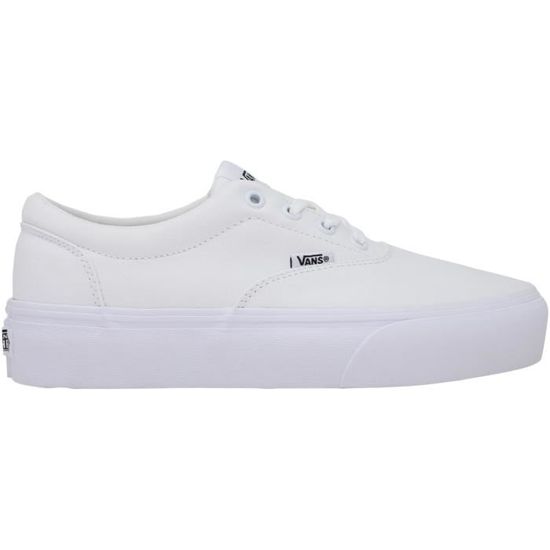 VANS DOHENY Platform White-canvas - Cdiscount Chaussures