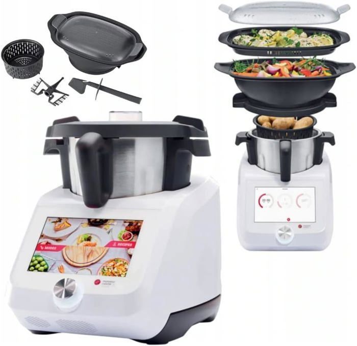 Monsieur Cuisine Smart Robot Multifonctions Silvercrest 1200W A1 ...