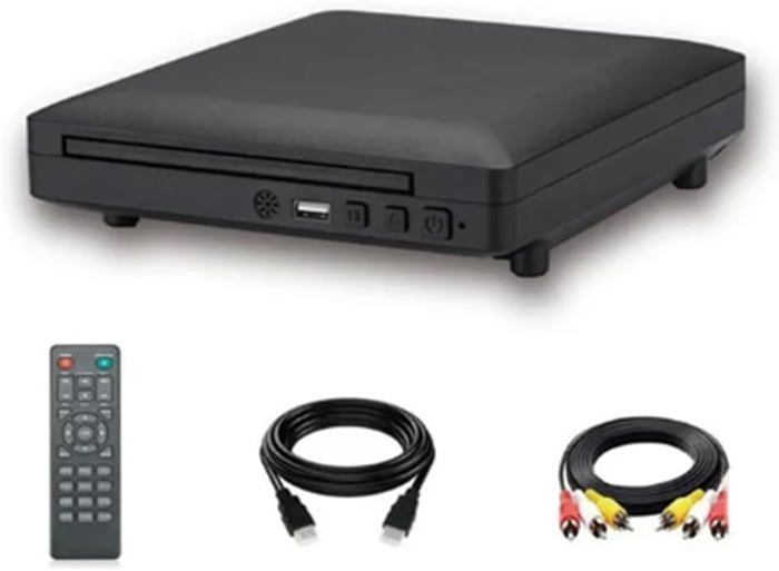 Lecteur Dvd Portable, Lecteur Dvd, Port Usb Externe Et Compatible ...