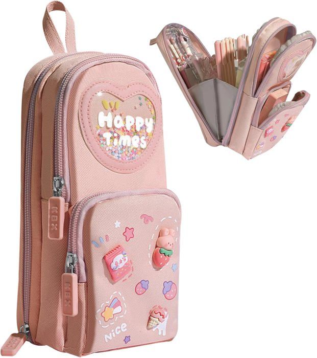 Trousse Scolaire,Trousse Kawaii, Trousse Ecole,Mini Sac d'École Trousse ...