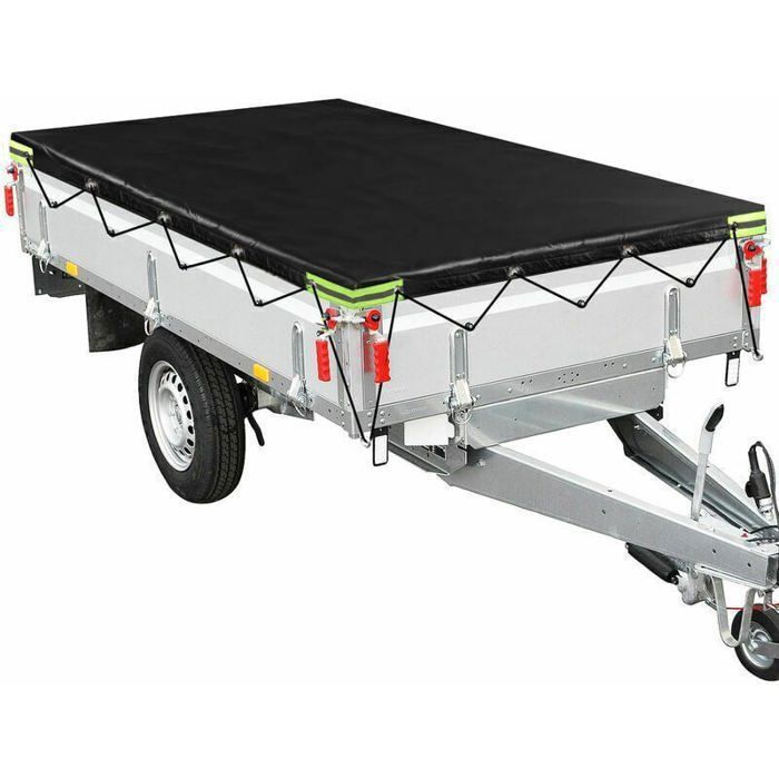 214x122x13cm Bache de remorque pour 500-750KG - Cdiscount Auto