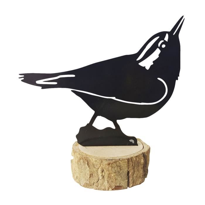 Métal creux forêt animaux artisanat bûche combinaison de métaux ...