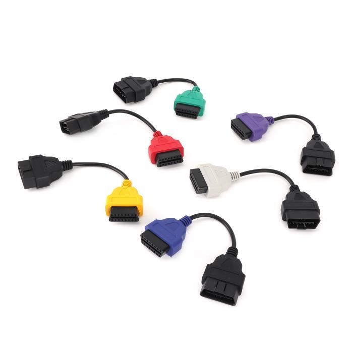 Câble adaptateur OBD2, connecteur OBD2, automatique multifonctionnel ...