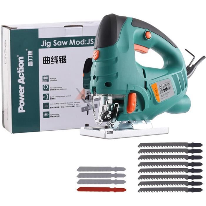 Scie Sauteuse Électrique 220V, Découpeuse De Scie À Chaîne Laser Pour ...