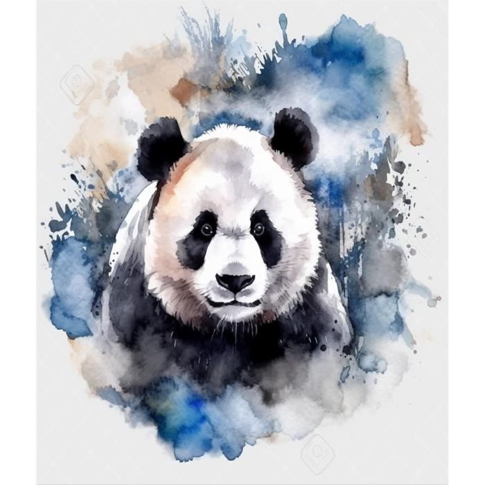 Kit De Broderie Diamant 5D Par Numéros,Dessin Animé Mignon Animal Panda ...