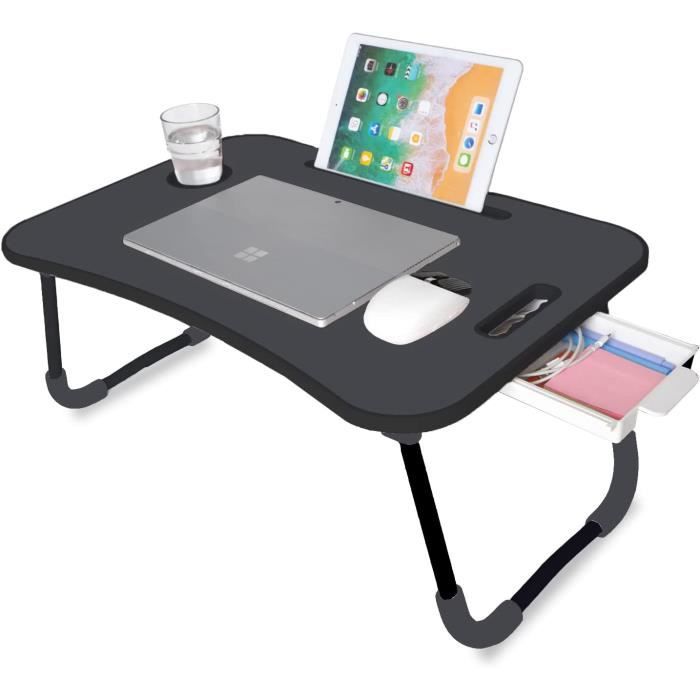 Table Pliante Pour Ordinateur, Plateau De Lit, Table De Lit Portable ...