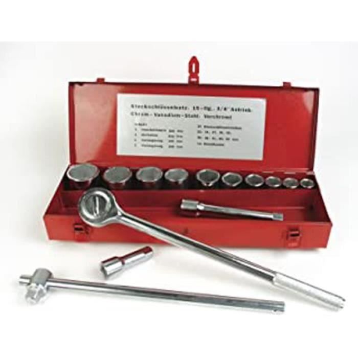 CLE A CLIQUET - CLE A DOUILLE - CLE DYNAMOMETRIQUE Mannesmann M 296 Set ...