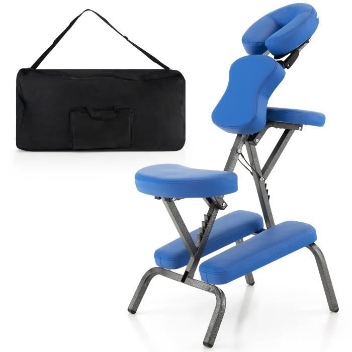 Costway Chaise De Massage Portable Avec Sac De Transport Hauteur