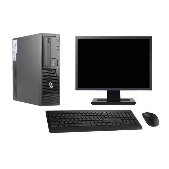 PC Fujitsu E500 E85+ DT Ecran 19" i7-2600 RAM 8Go SSD 240Go Windows 10 ...