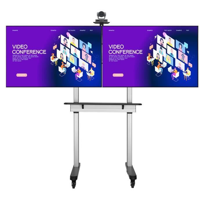Kit Visioconférence mobile deux écrans 70" - Cdiscount Informatique