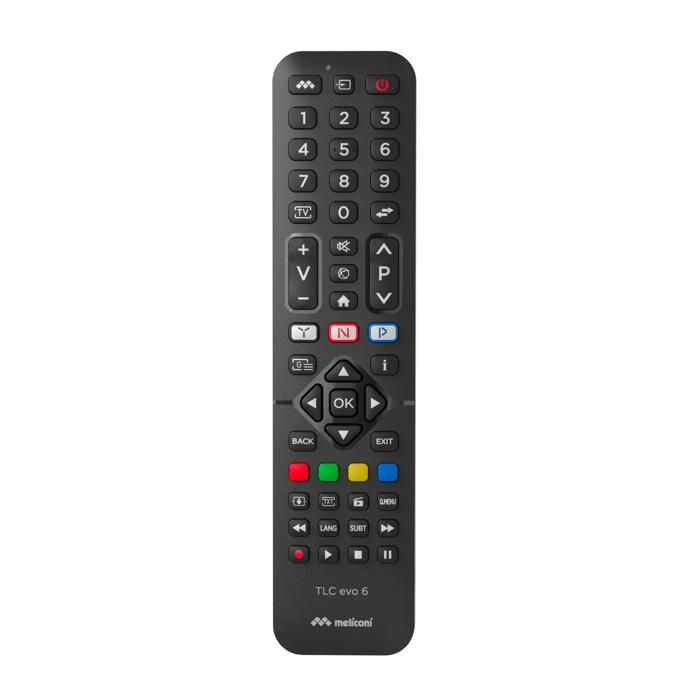 Meliconi - Télécommande de remplacement TLC EVO.6 pour TV multimarques ...