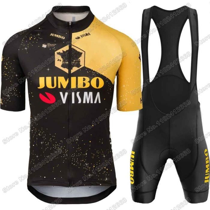Maillot de cyclisme Jumbo Visma France Tour Trilogy 2023 TDF,ensemble ...