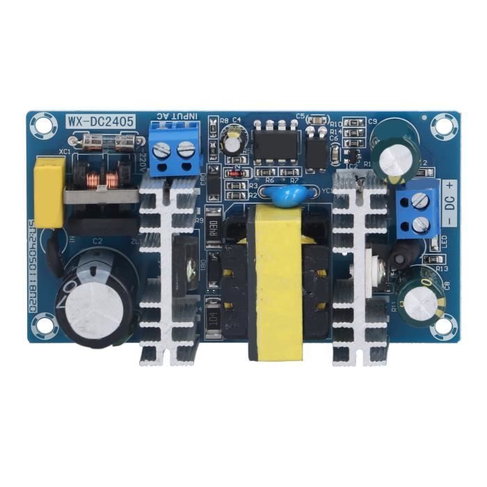 Qiilu Module d'alimentation AC-DC Module d'alimentation AC 100 à 240 V ...