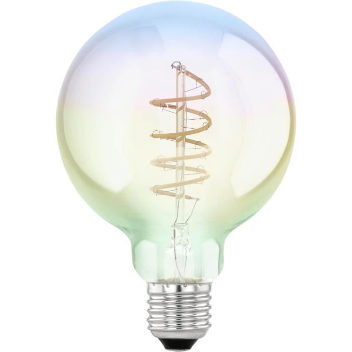Lampe Led E27 Dimmable, Globe Filament Vintage Spirale, Ampoule Edison ...
