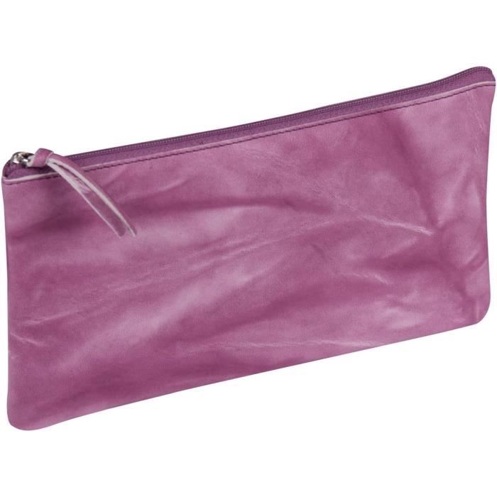 410177C - Trousse Scolaire Plate Rose Violine Motif Tie & Dye 22X11 Cm ...