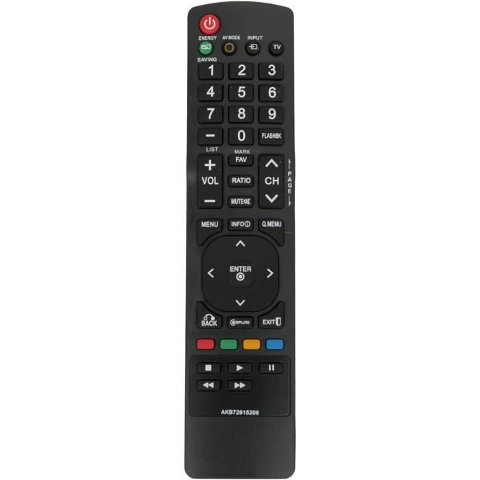 Akb72915206 Remplacement De La Télécommande Convient Pour Lg Téléviseur ...