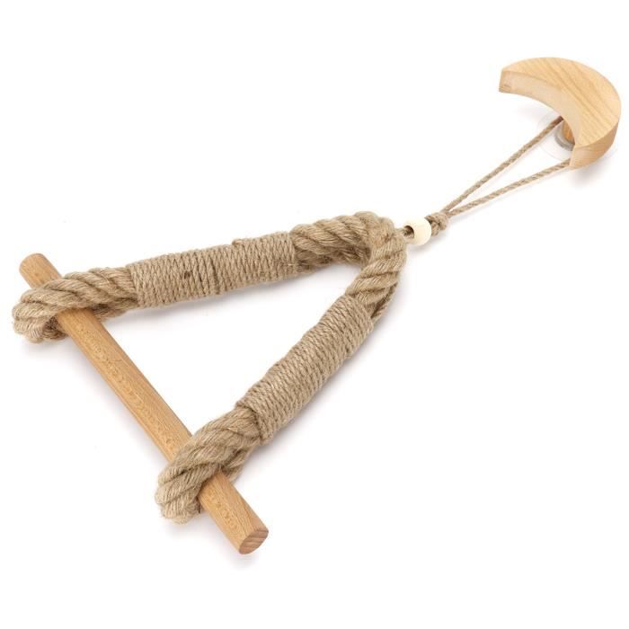 Porte-papier hygiénique - SHIPENOPHY - Design Lune - Corde de chanvre ...