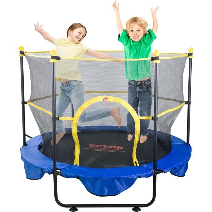 VEVOR Trampoline pour Enfants 152,4 cm Mini Trampoline Extérieur ...