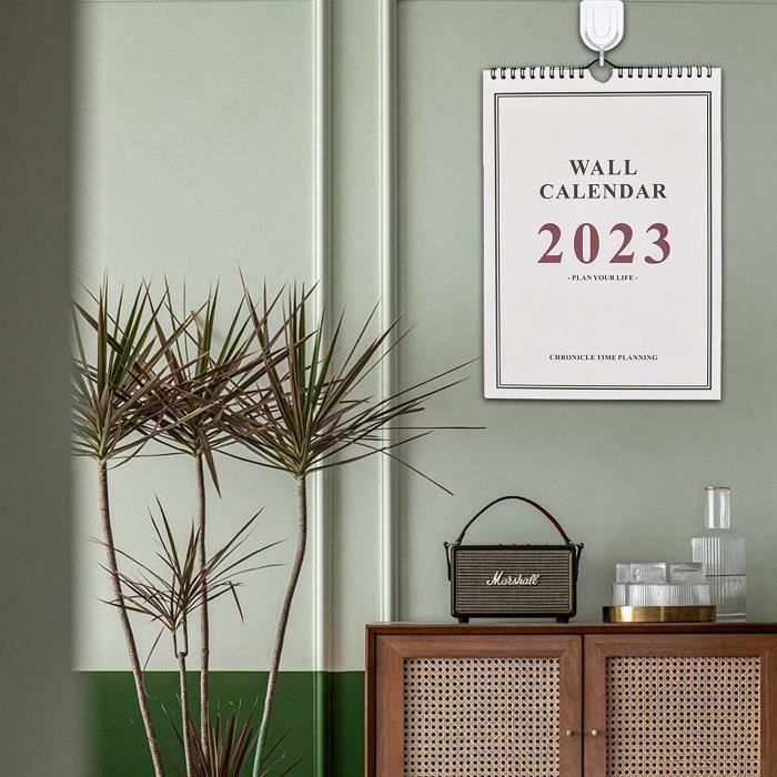 Caneem Calenier Mural 2022-2023, Calenier Mural Septembre 2022 à Décembre 2023, Calenier Mural ...