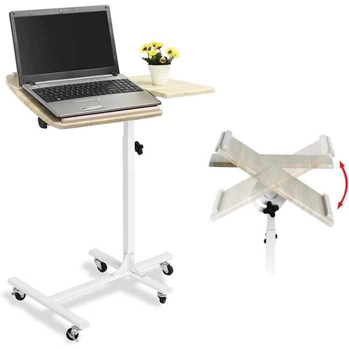 Chariot Avec Roulettes Table Porte Pc Ordinateur Projecteur Avec ...
