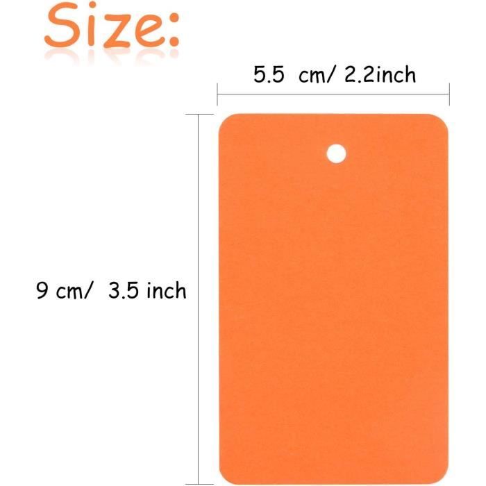 400 Pcs Cartes Étude Papier, Multicolore En Papier Kraft Scratch Pads ...