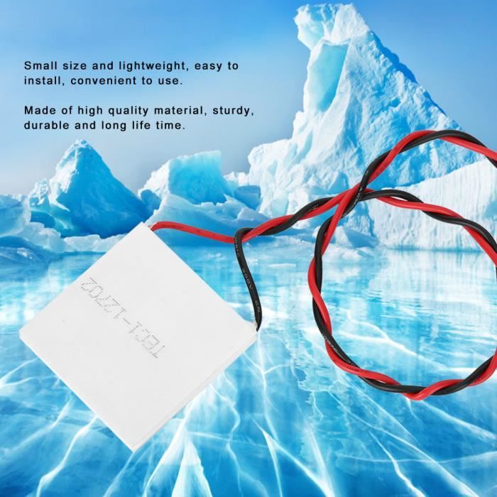 Cikonielf Module thermoélectrique TEC1-12702 Module de refroidissement ...