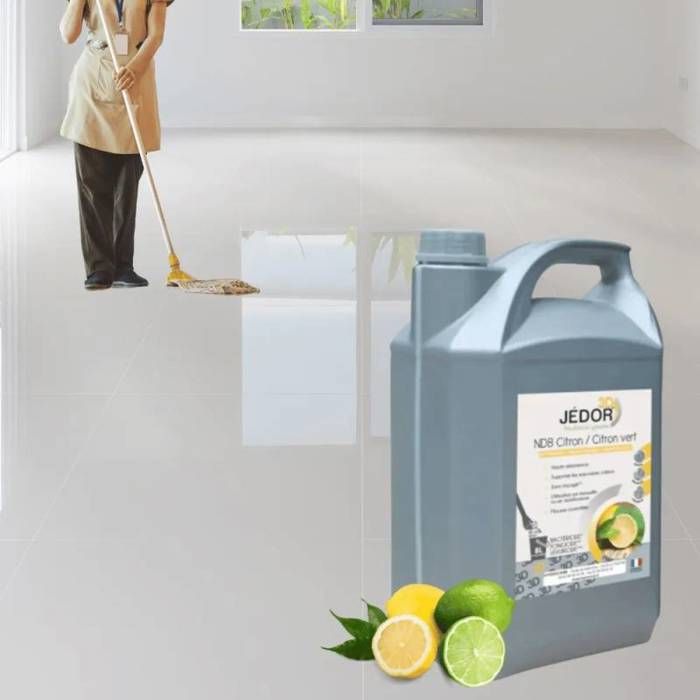 JEDOR - Nettoyant désinfectant 3D - Parfum citron Vert - 5L - Cdiscount ...