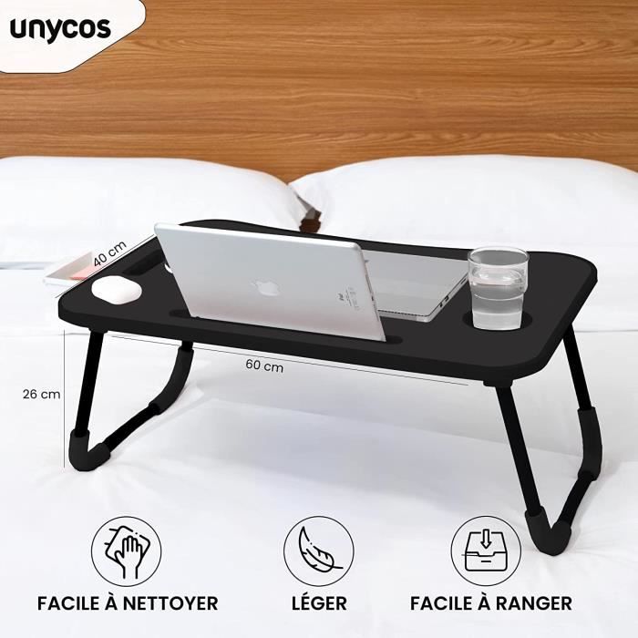 Table Pliante Pour Ordinateur, Plateau De Lit, Table De Lit Portable ...
