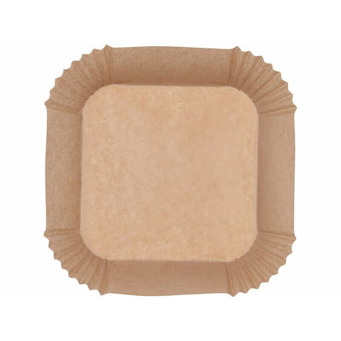 200 barquettes de papier sulfurisé pour airfryer - 16 x 16 cm ...